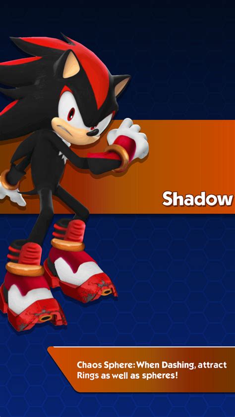 Shadow Sonic Dash 2 Splashcscreen Style By Superaj3 On Deviantart