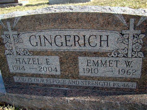 Emmet Wesley Gingerich 1910 1962 Find A Grave Gedenkplek