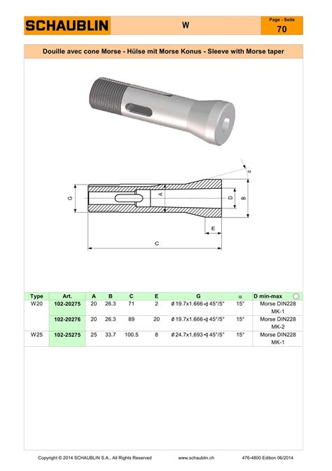 High Precision 1 25mm Schaublin Collets W25 W20 For Machinery Repair And Manufacturing 0 005mm