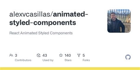 Github Alexvcasillasanimated Styled Components React Animated