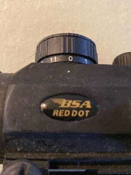 Bsa Red Dot Scope Sherwood Auctions