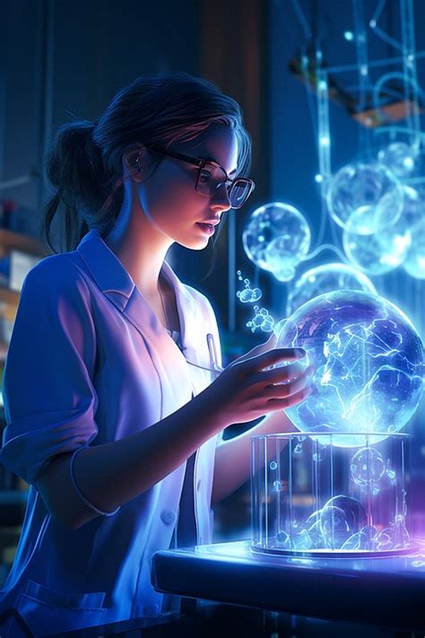 Download Ai Generated Medical Research Biomedical Science Royalty