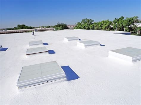 Community College Cementitious Roof With Ecodur Roof Coating