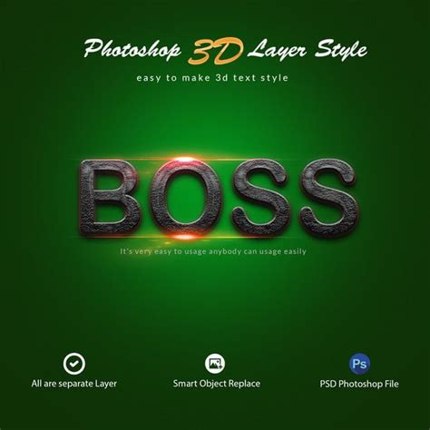 The Word Boss Is Made Up Of Metal Letters And An Image Of A Green Background