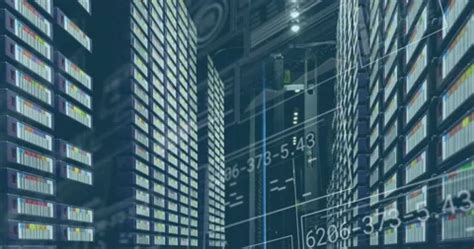Animation Of Graphs Changing Numbers An Stock Video Pond