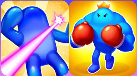 Punchy Race 3D Vs Blob Shooter 3DSatisfying Big Levels Android IOS