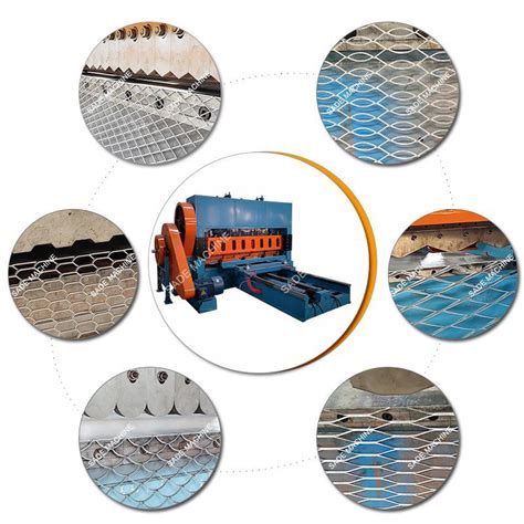 Manufacturer Of Expanded Mesh Cladding Machine Expanded Metal Machine