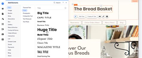 Wix Editor Adding A Site Title Help Center Wix