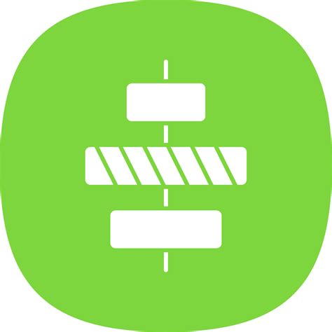 Center Alignment Glyph Curve Icon 41864123 Vector Art At Vecteezy