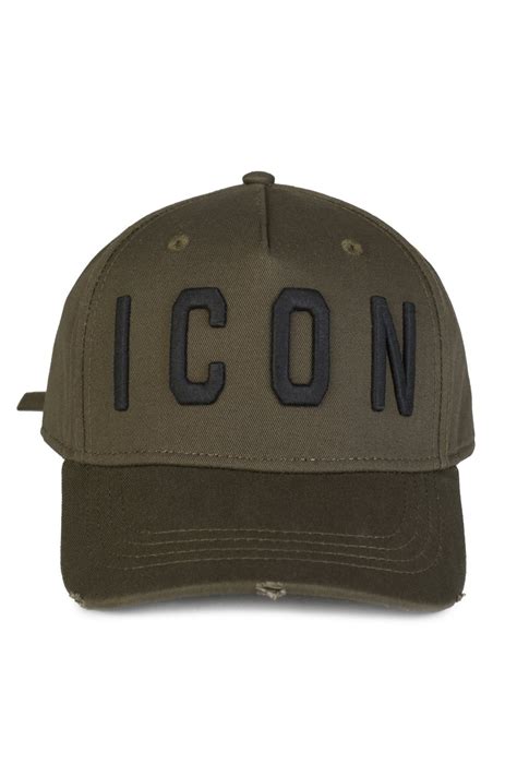 Dsquared Icon Baseball Cap Khaki