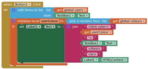 Firebase Chat And Label HTML Content Tutorials And Guides MIT App Inventor Community