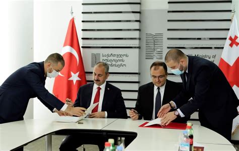 საქართველოს იუსტიციის სამინისტრო 🇬🇪 🇹🇷 რატი ბრეგაძემ თურქეთის იუსტიციის მინისტრს უმასპინძლა 🔷