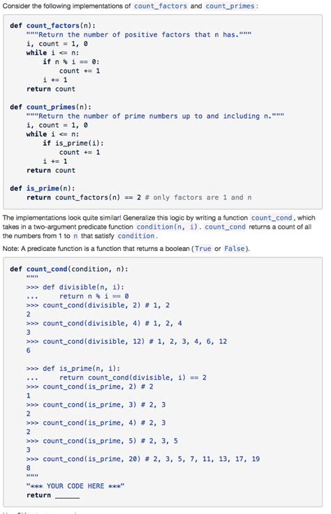 solved consider the following implementations of