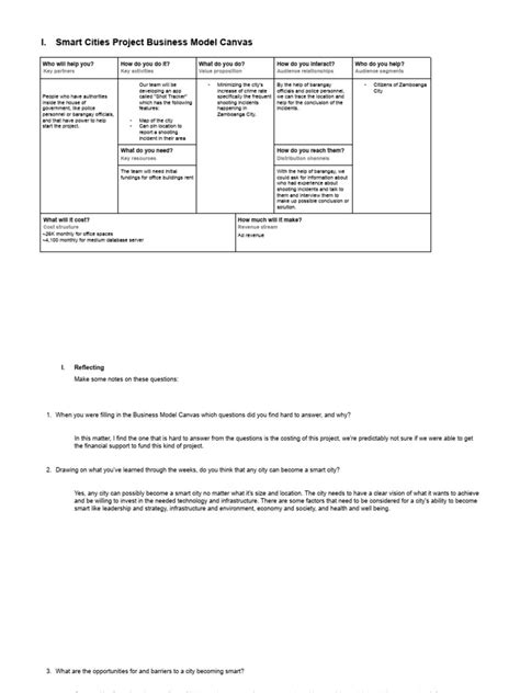 Business Model Project Pdf Infrastructure Business