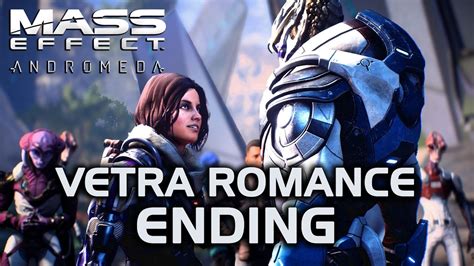 Mass Effect Andromeda Vetra Romance Ending Youtube