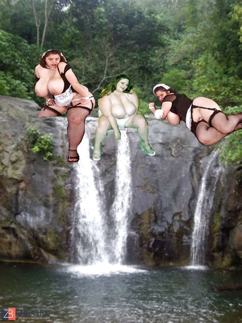 Bare Bbws Outdoor Photoshopped Zb Porn