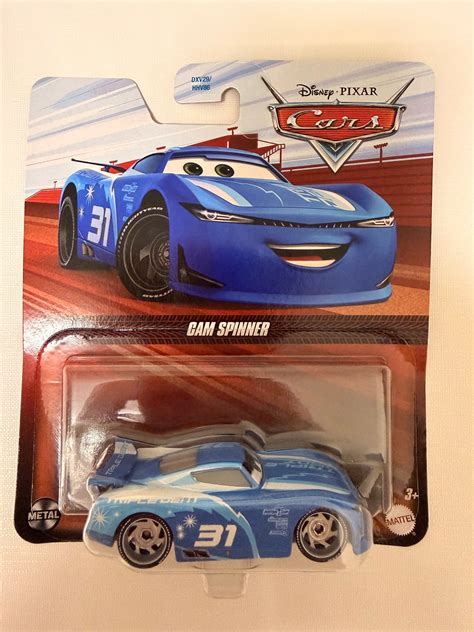 Cam Spinner Disney Pixar Cars Character Diecast 155 Official Mattel