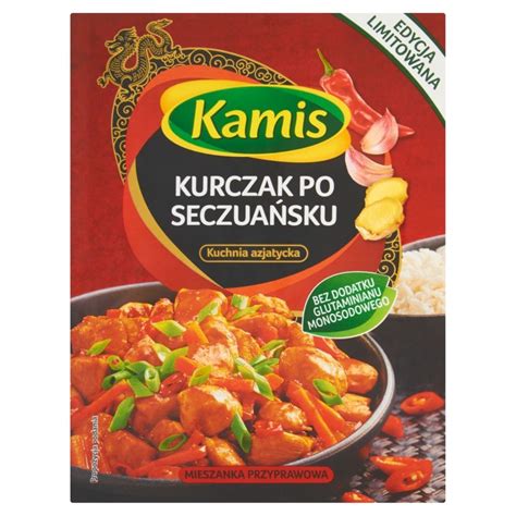 Kamis Kuchnia azjatycka Kurczak po seczuańsku Mieszanka przyprawowa 23