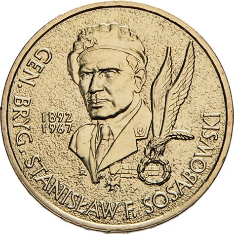 0411 2 Zł Gen Stanisław Sosabowski Mennicze • Cena Opinie • 2 Zł