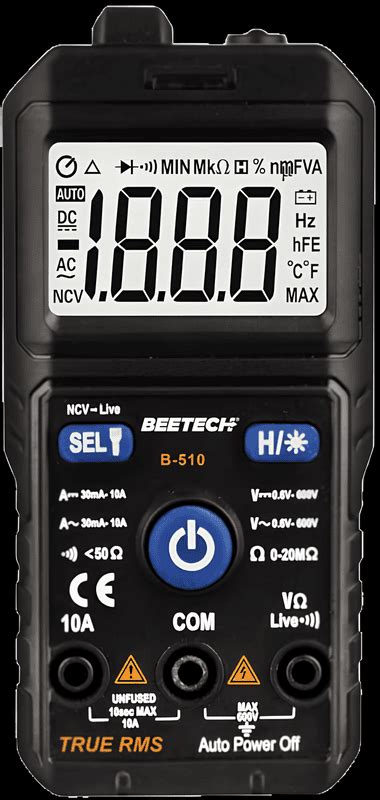 Digital Multimeter Beetech B 510 Accurate Voltage Current