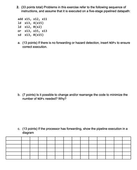 Solved 2 33 Points Total Problems In This Exercise Refer