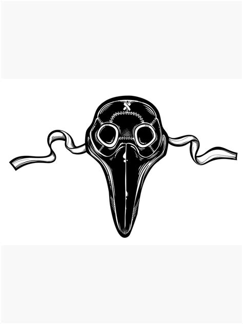 Symbol Of A Health Crisis Disease Outbreak As Plague Doctor Mask