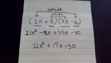 Multiplying Polynomials 3 Methods 3 Steps Instructables