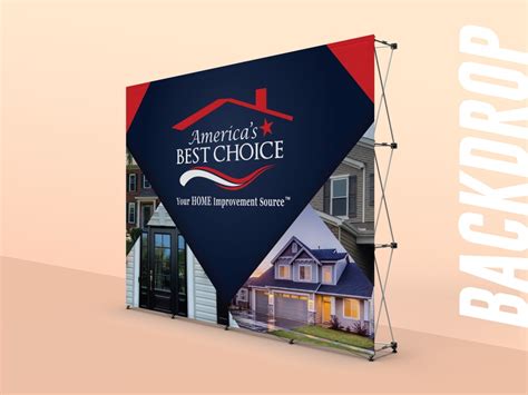 A Premium Trade Show Booth Design Backdrop Exhibition Banner Tent