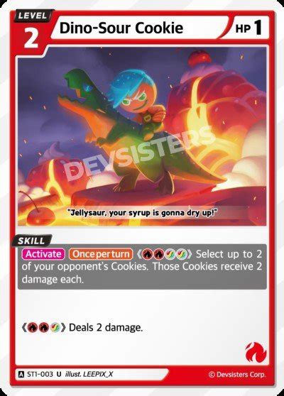 Dino Sour Cookie St1 003 Cardberus