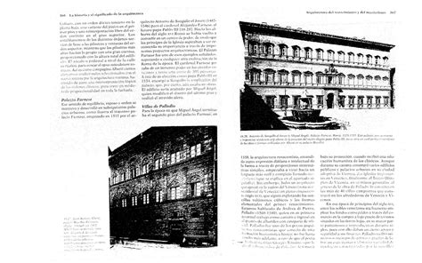 HISTORIA DE LA ARQUITECTURA II T N Del Libro Entender La Arquitectura