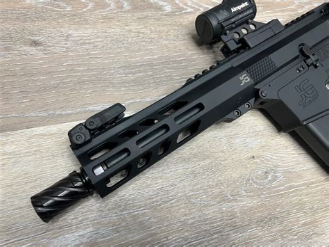 Jacob Grey Firearms Jg9 9mm Ar 9 Pistol Aimpoint Micro H 1 2moa Semi Auto Pistols At