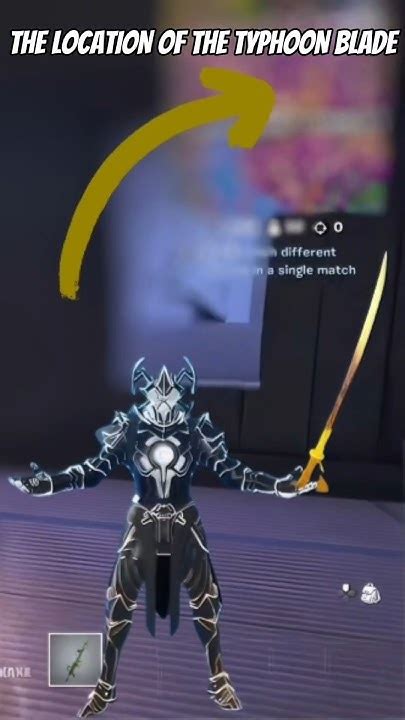 🗡️the Location Of The Typhoon Blade In Fortnite Hunters Chapter 6