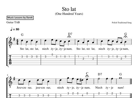 Sto Lat Song Nuty I Slowa Sto Lat Paroles Avec Phonétique Et