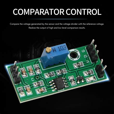 3pcs Lm393 35 24v Voltage Comparator Module With Led Indicator High
