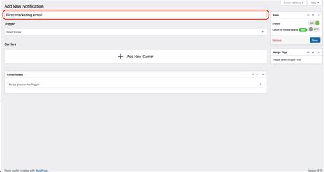 Wordpress Notification With Scheduled Triggers Bracketspace