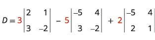 Solve Systems Of Equations Using Determinants Intermediate Algebra