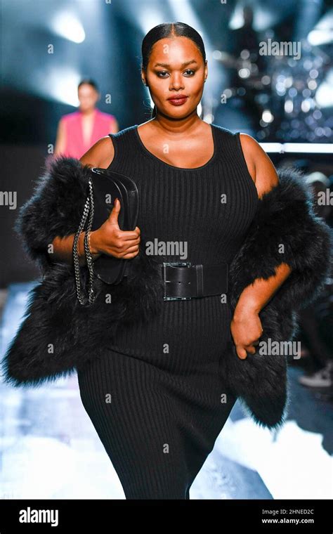 Model Precious Lee Walks On The Runway At The Michael Kors Fashion Show