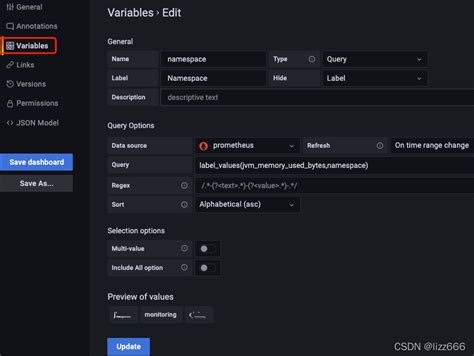 Grafana基本用法：prometheus数据grafana Legend显示标签 Csdn博客