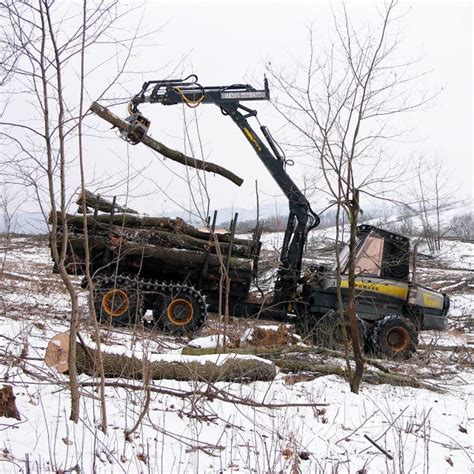 A First Hand Look At Europe S Monster Logging Machines