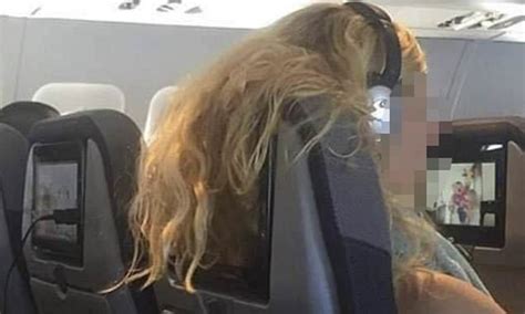 Australian Airline Passenger Shames Woman For Rudely Hanging Her Hair