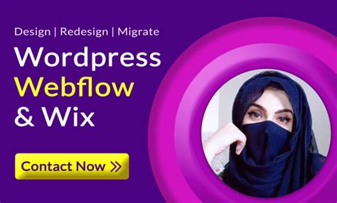 design redesign your website at wordpress wix webflow and duda by web