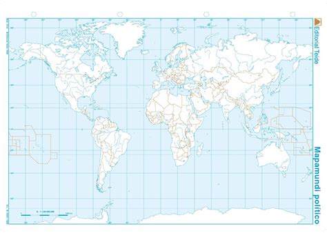 Mapa Planisferio Politico Nocturnar Planisferio Dibujo