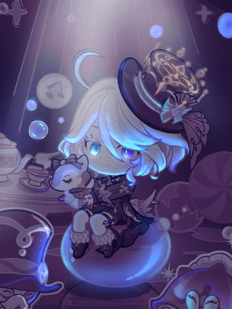 Glow Art Chibi Furina Rfurinamains