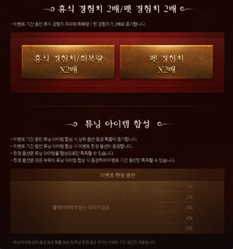 다크에덴 설날 이벤트 소식 게임메카