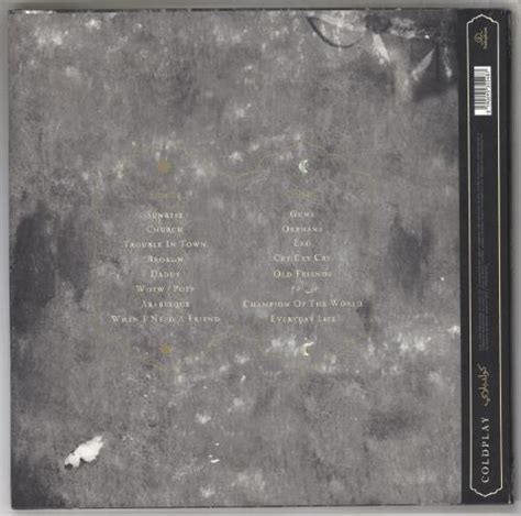 Coldplay Everyday Life 180gram Vinyl Sealed Uk 2 Lp Vinyl Record