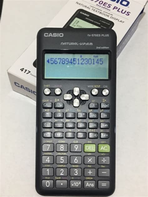 Casio Fx Es Plus Nd Edition Scientific Calculator With Free Case Lazada PH