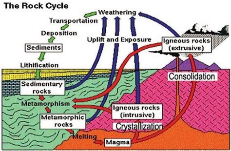 Minerals And Rocks Igneous Sedimentary And Metamorphic Raus Ias