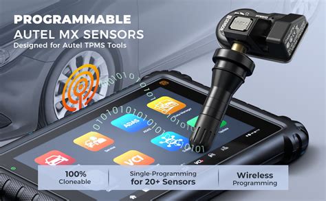 Amazon Com Autel TPMS Sensor In MX Sensor MHz MHz Press In Tire Pressure Monitor