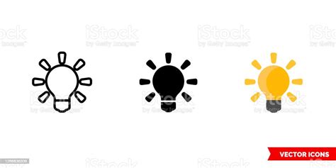 3 가지 유형의 크리에이티브 아이콘 흑백 윤곽선 격리된 벡터 기호 기호 0명에 대한 스톡 벡터 아트 및 기타 이미지 0명 개념 검은색 Istock