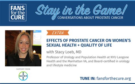 The Effects Of Prostate Cancer On Womens Sexual Health And Quality Of